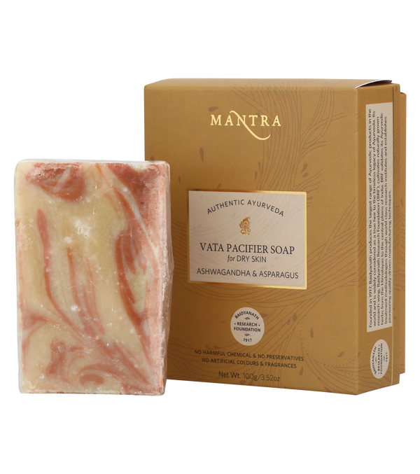 Vata Pacifier Soap | Ashwagandha & Asparagus for Dry Skin