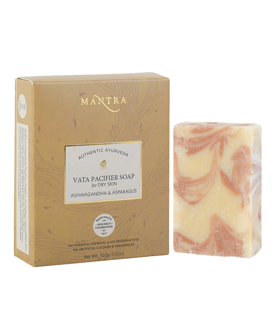 Vata Pacifier Soap | Ashwagandha & Asparagus for Dry Skin