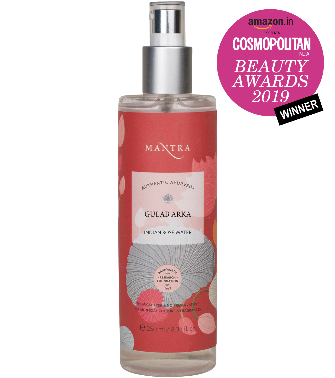 Gulab Arka Indian Rose Water – Mantra Herbal